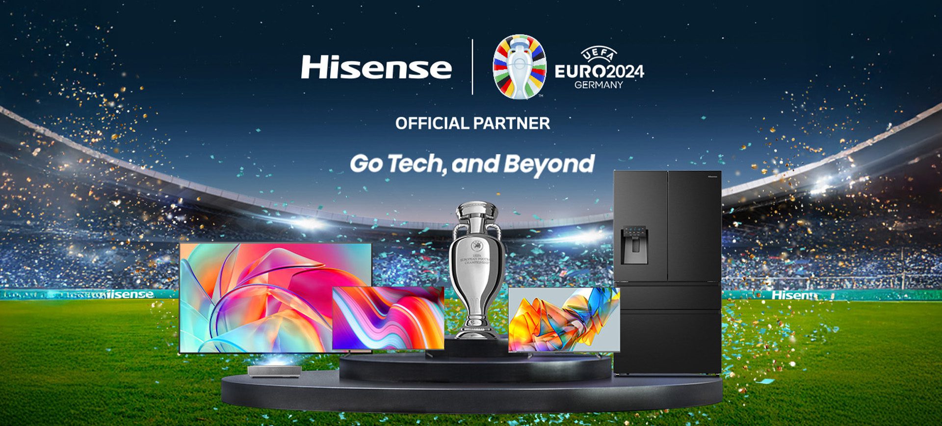 Hisense, patrocinador oficial de la UEFA EURO 2024™ - Hisense