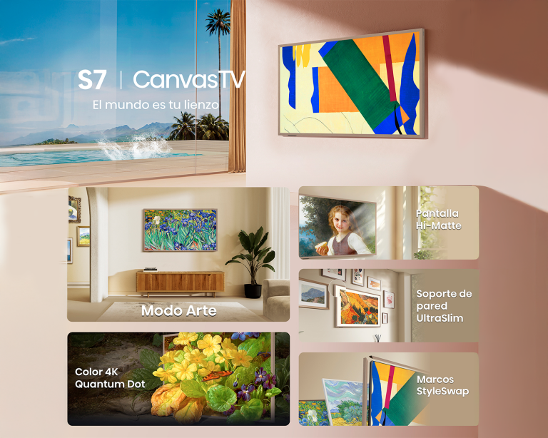 Televisor Hisense Canvas Serie S7 55" - Hisense