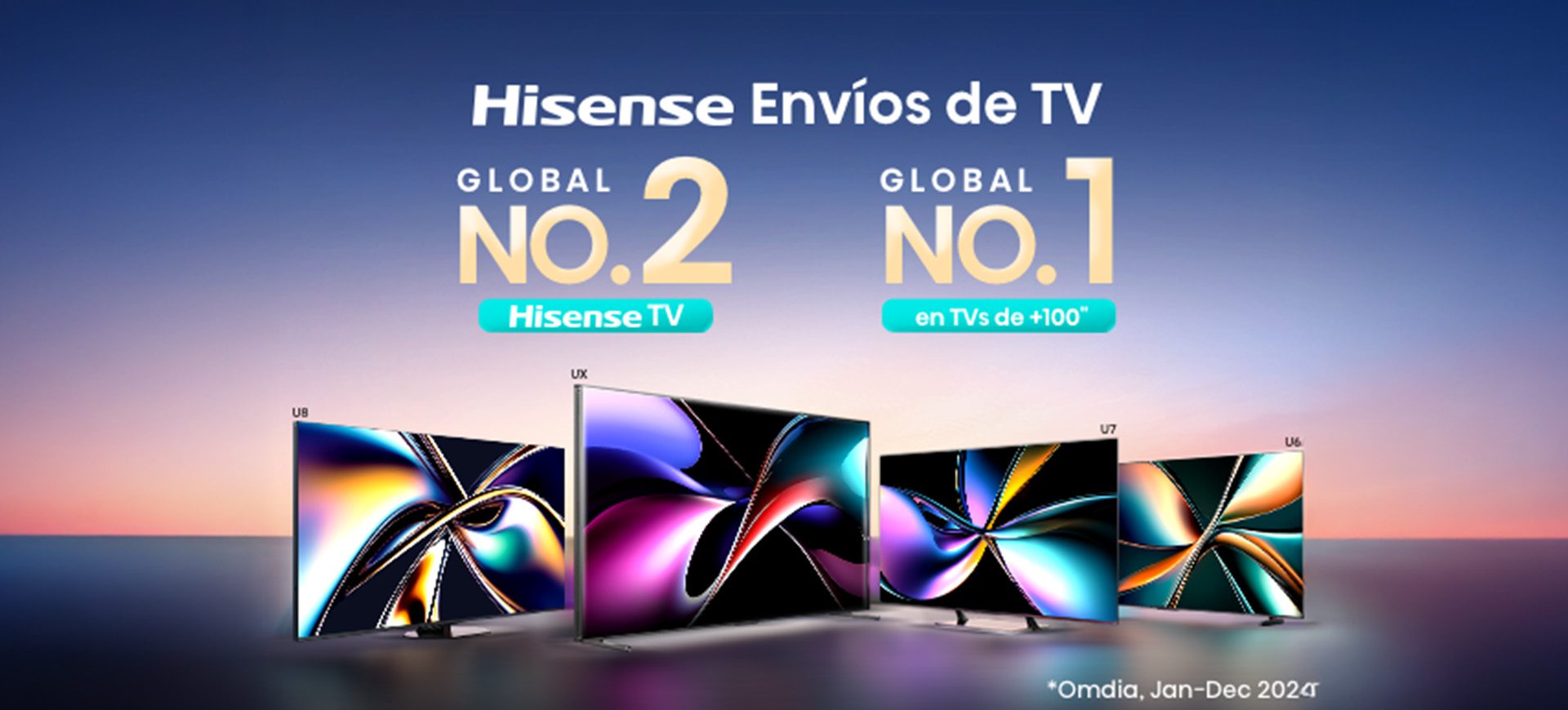 Hisense consolida su liderazgo en el segmento de TV de +100” y mantiene ...