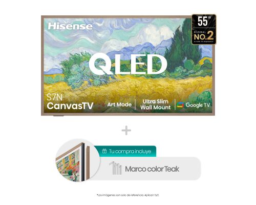 Televisor Hisense Canvas Serie S7 55" - Hisense