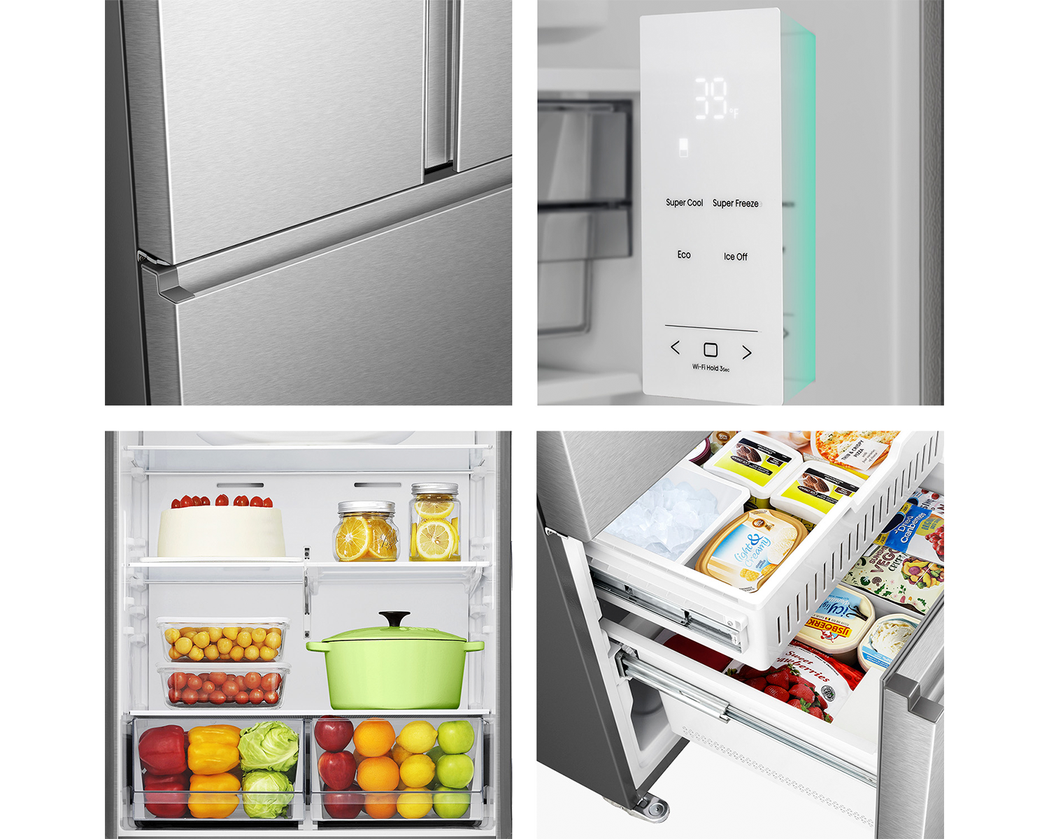 Nevera Hisense French Door 625 Litros BCD-625 - Hisense