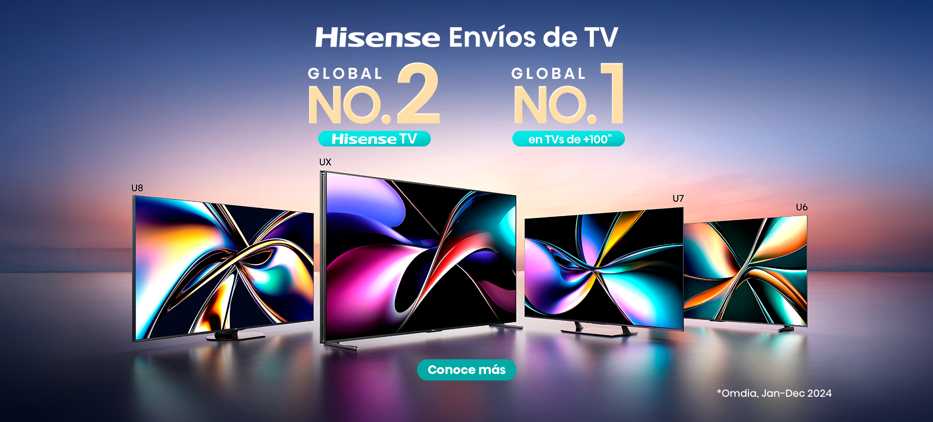 Televisores Hisense l Disfruta de la mejor calidad de imagen y sonido