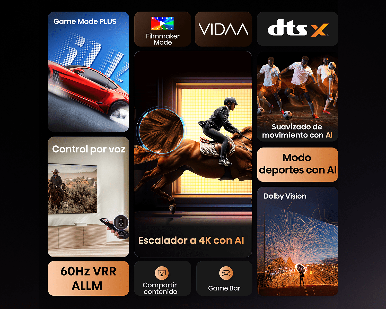 Televisor Hisense UHD 4K A6NV 65" - Hisense